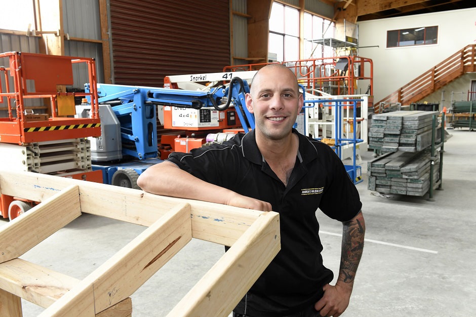 Andrew Brings On-site Building Knowledge to the Classroom